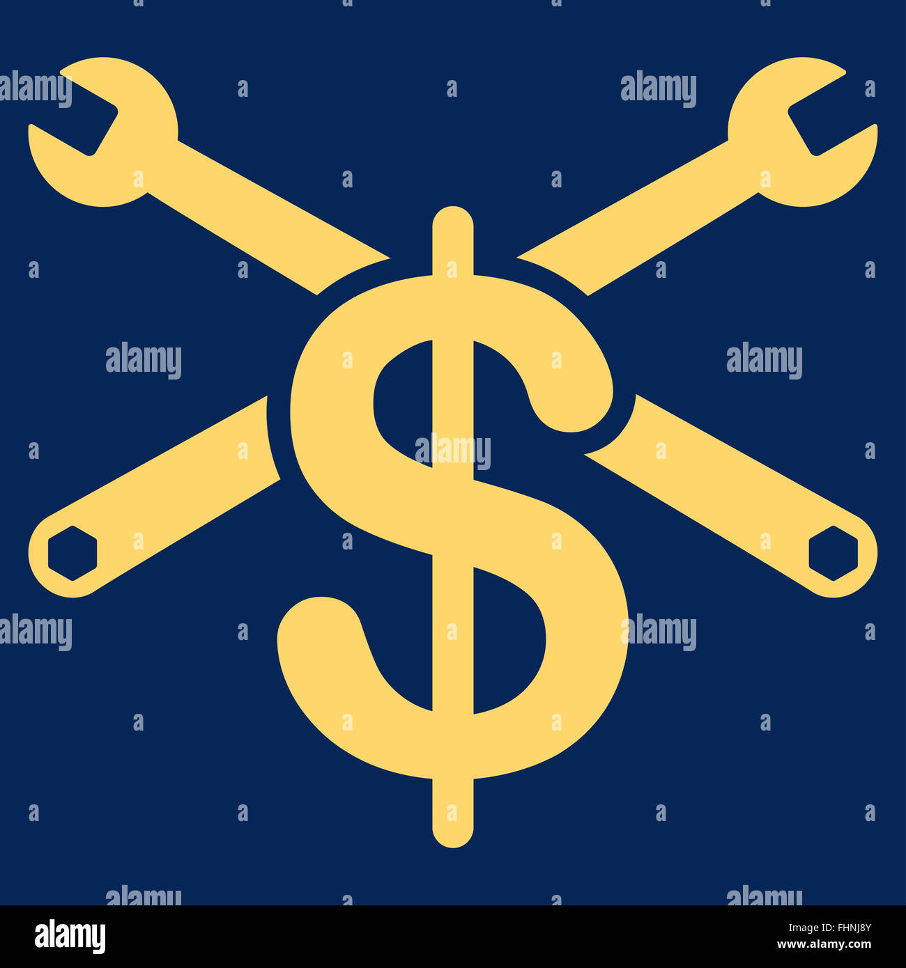 Service Price Icon Stock Photo - Alamy