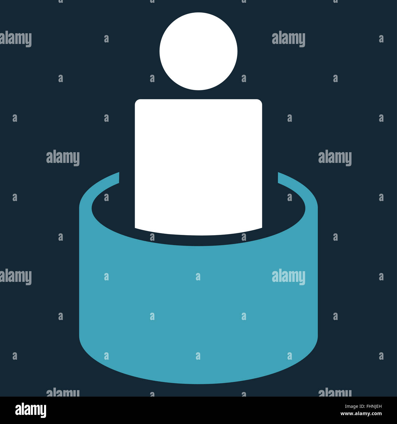 Patient Isolation Icon Stock Photo - Alamy