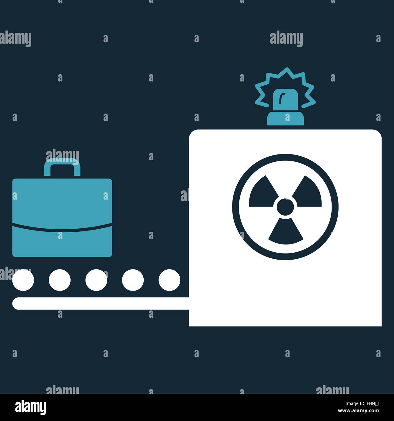 Airport hand luggage screening hi-res stock photography and images - Alamy