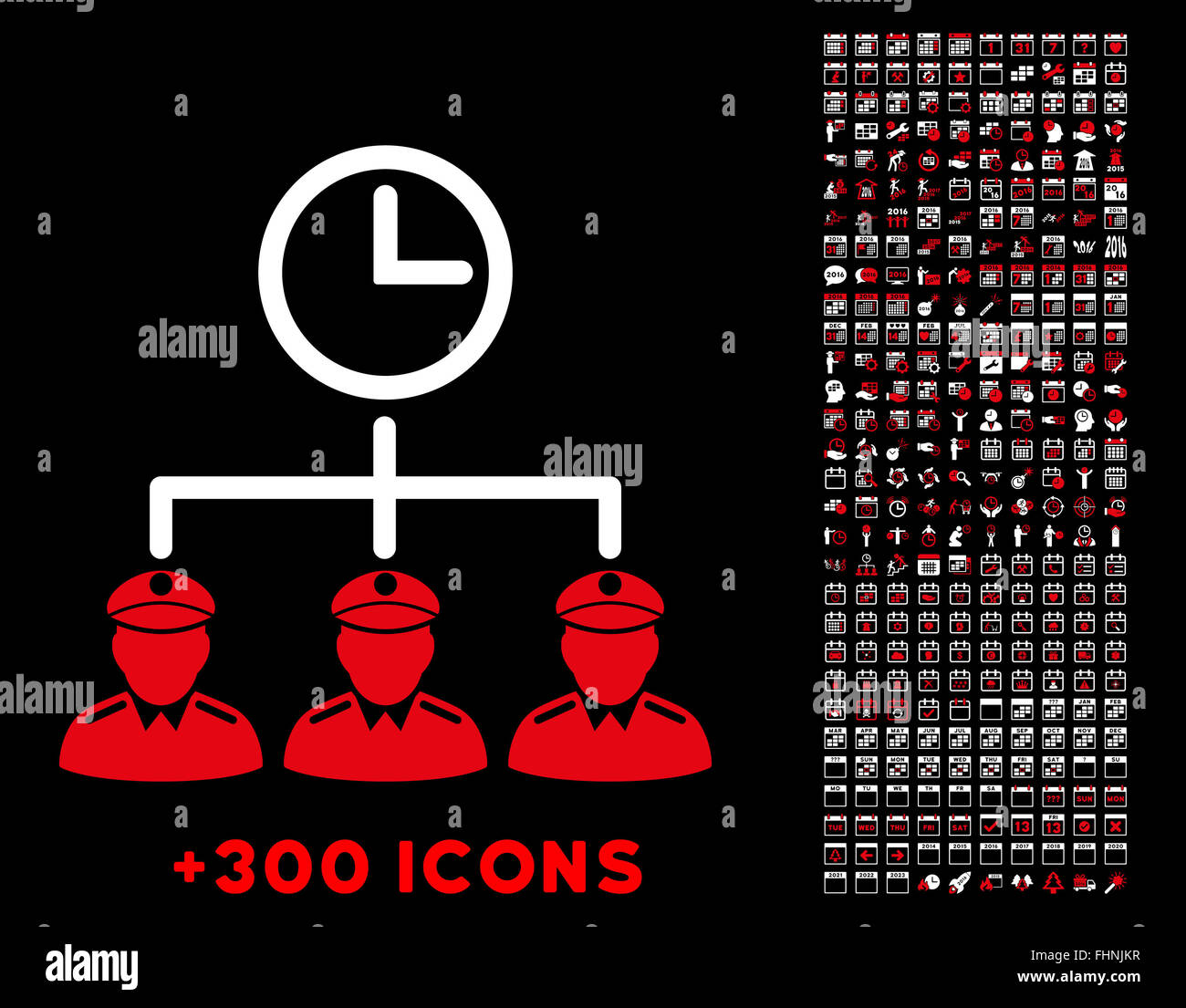 Time Army Icon Stock Photo - Alamy