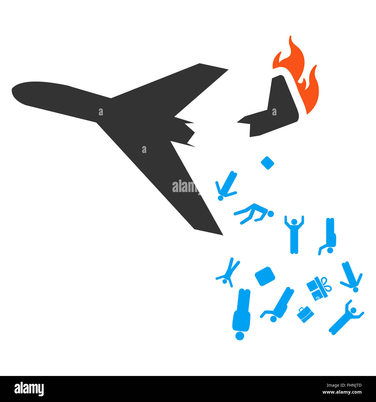 People falling from the sky Cut Out Stock Images & Pictures - Alamy