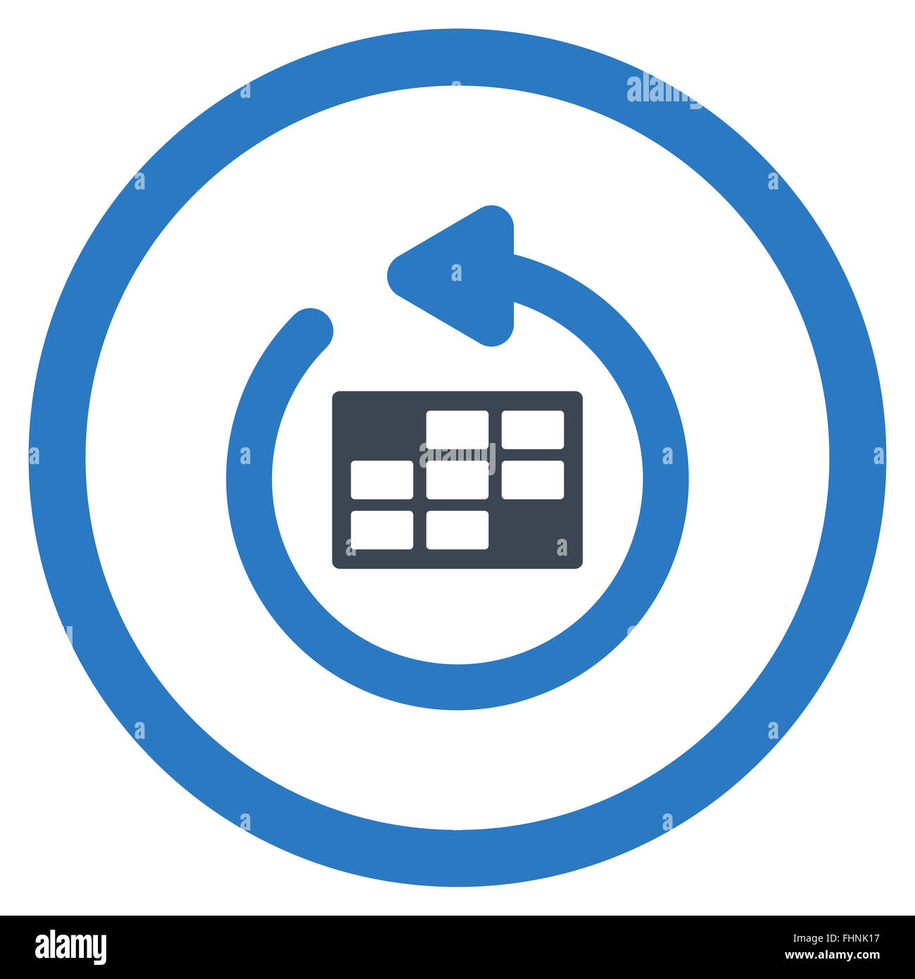 Refresh Plan Icon Stock Photo - Alamy