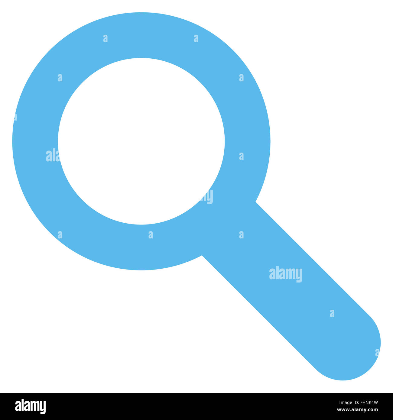 Search flat blue color icon Stock Photo - Alamy
