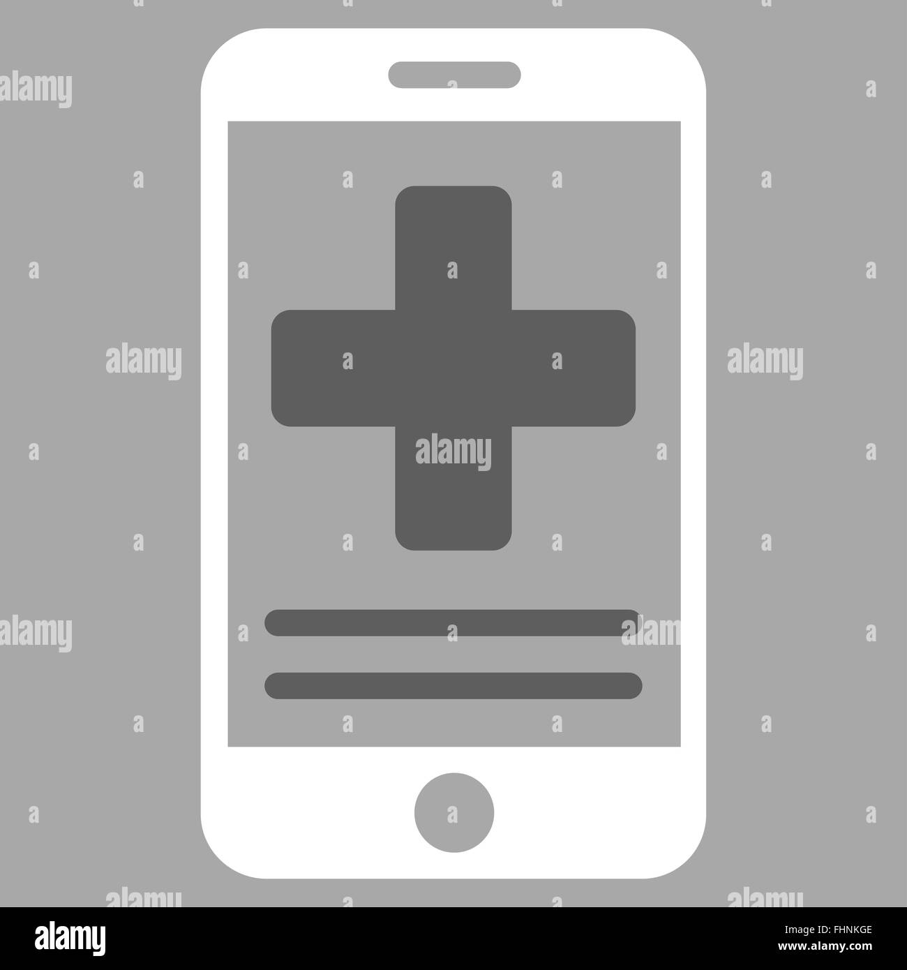 Online Medical Data Icon Stock Photo - Alamy