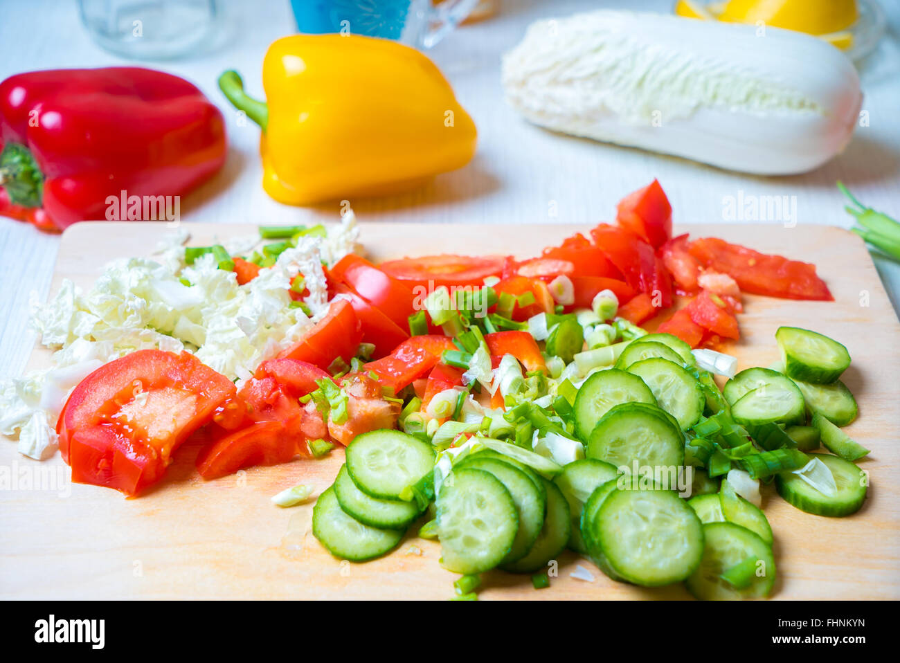 vegetables in the kitchen Stock Photo - Alamy