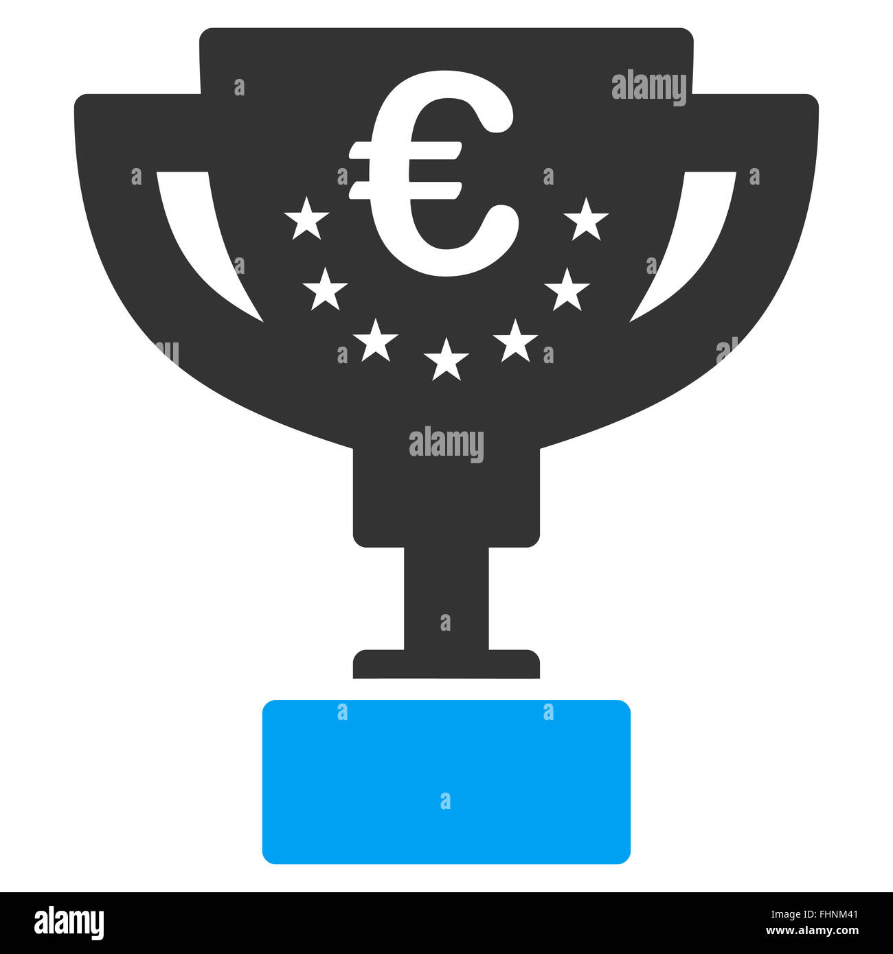 Euro Prize Cup Icon Stock Photo - Alamy