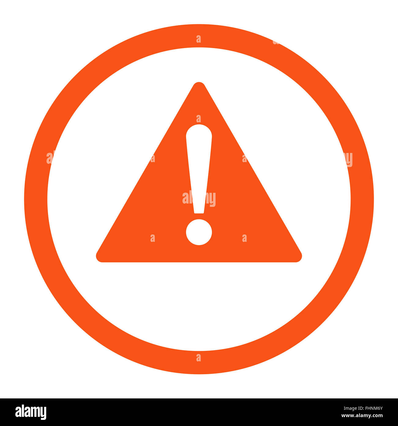 Flat Warning Icon
