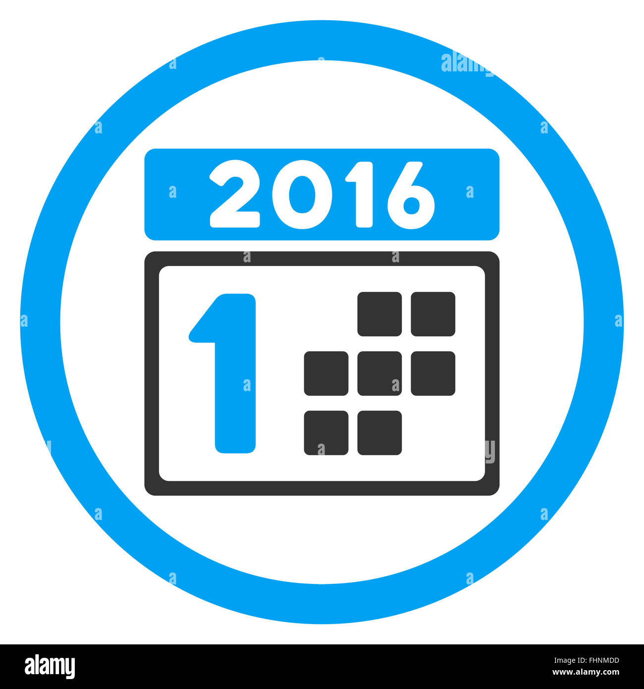 2016 Date Icon Stock Photo - Alamy