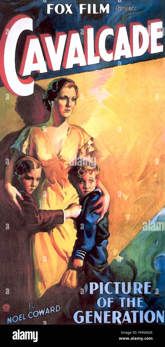 MOVIE POSTER CAVALCADE (1933 Stock Photo - Alamy