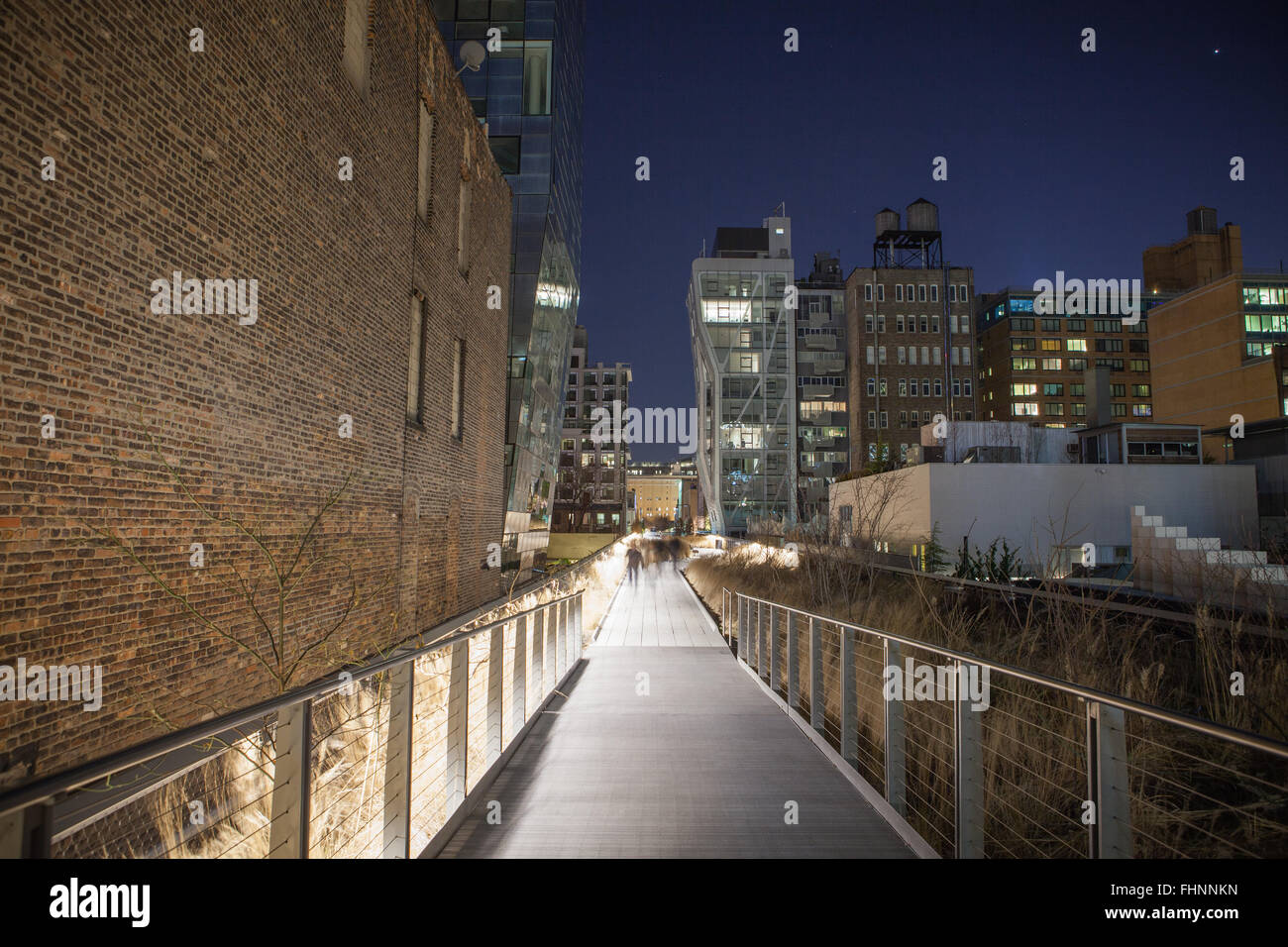 Night city line hi-res stock photography and images - Alamy