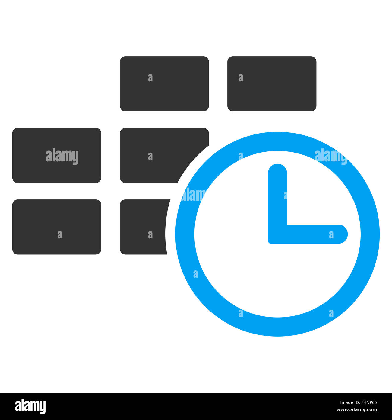 Time Table Icon Stock Photo - Alamy