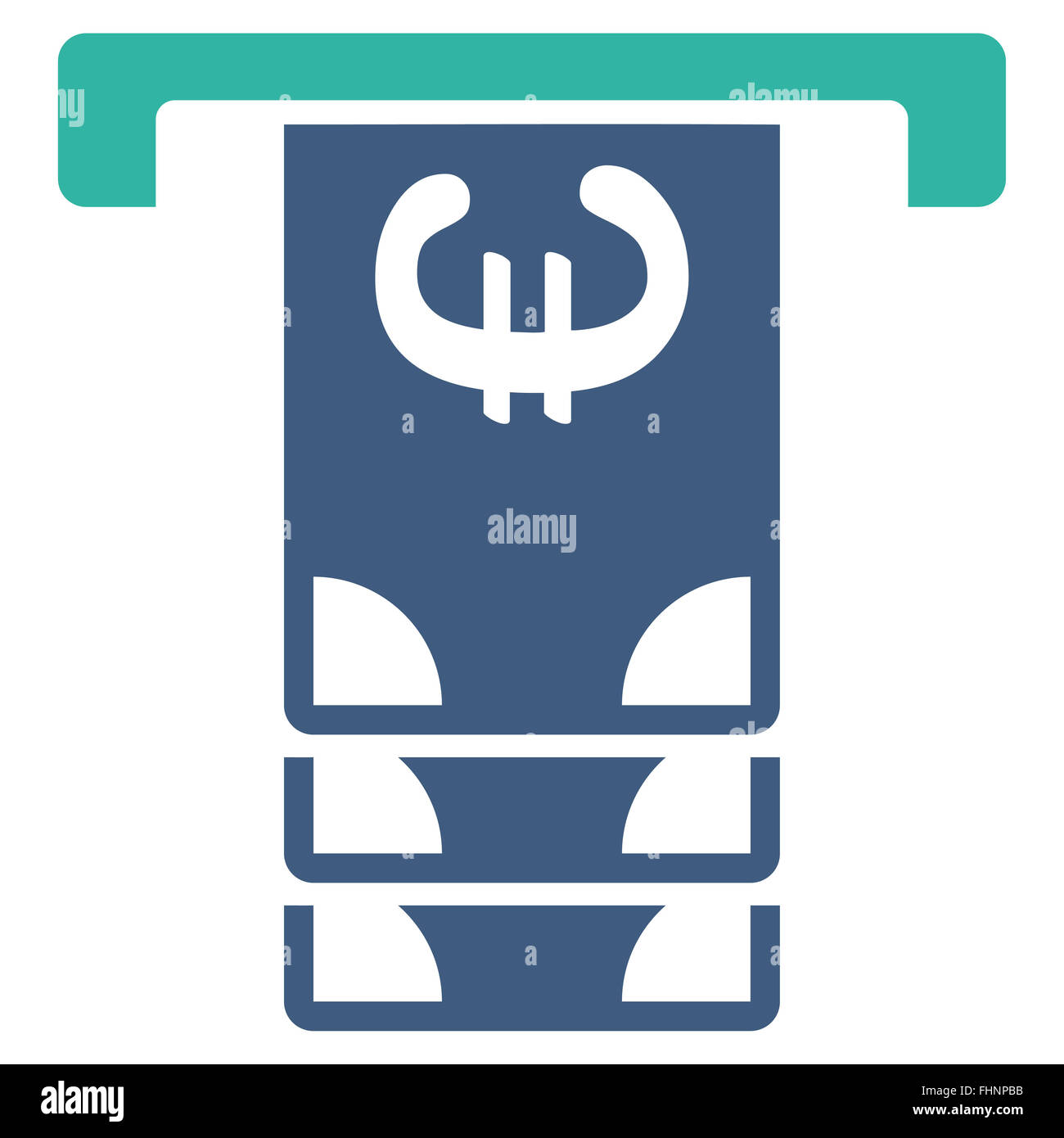 Euro Atm Withdraw Icon Stock Photo - Alamy