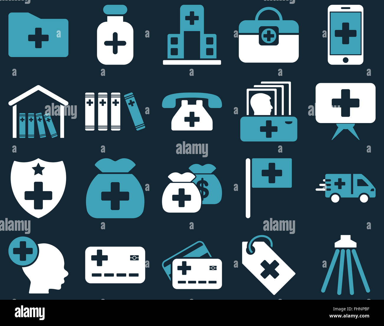 Medical icon set Stock Photo - Alamy