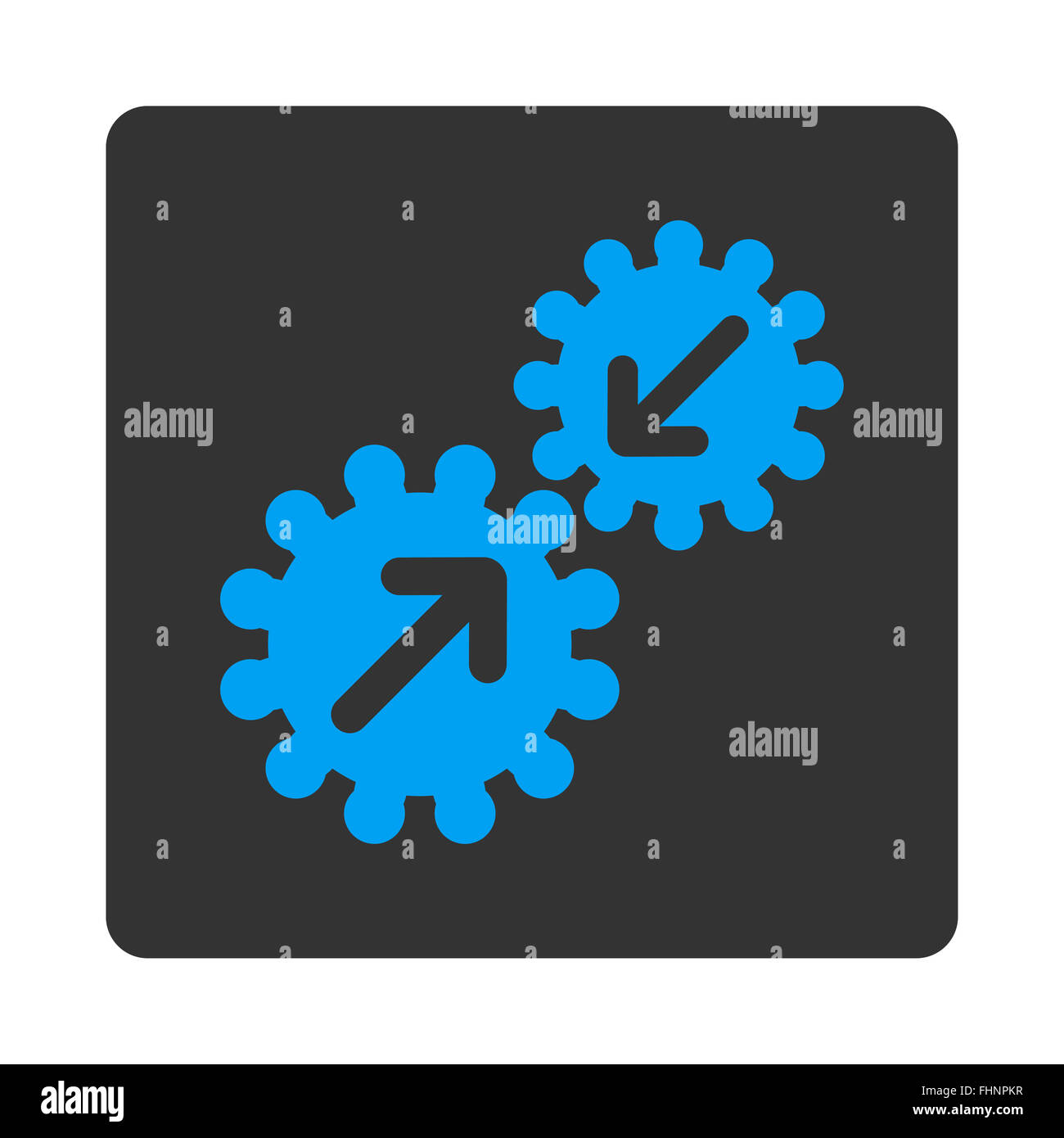 Integration system glyph icon Cut Out Stock Images & Pictures - Alamy