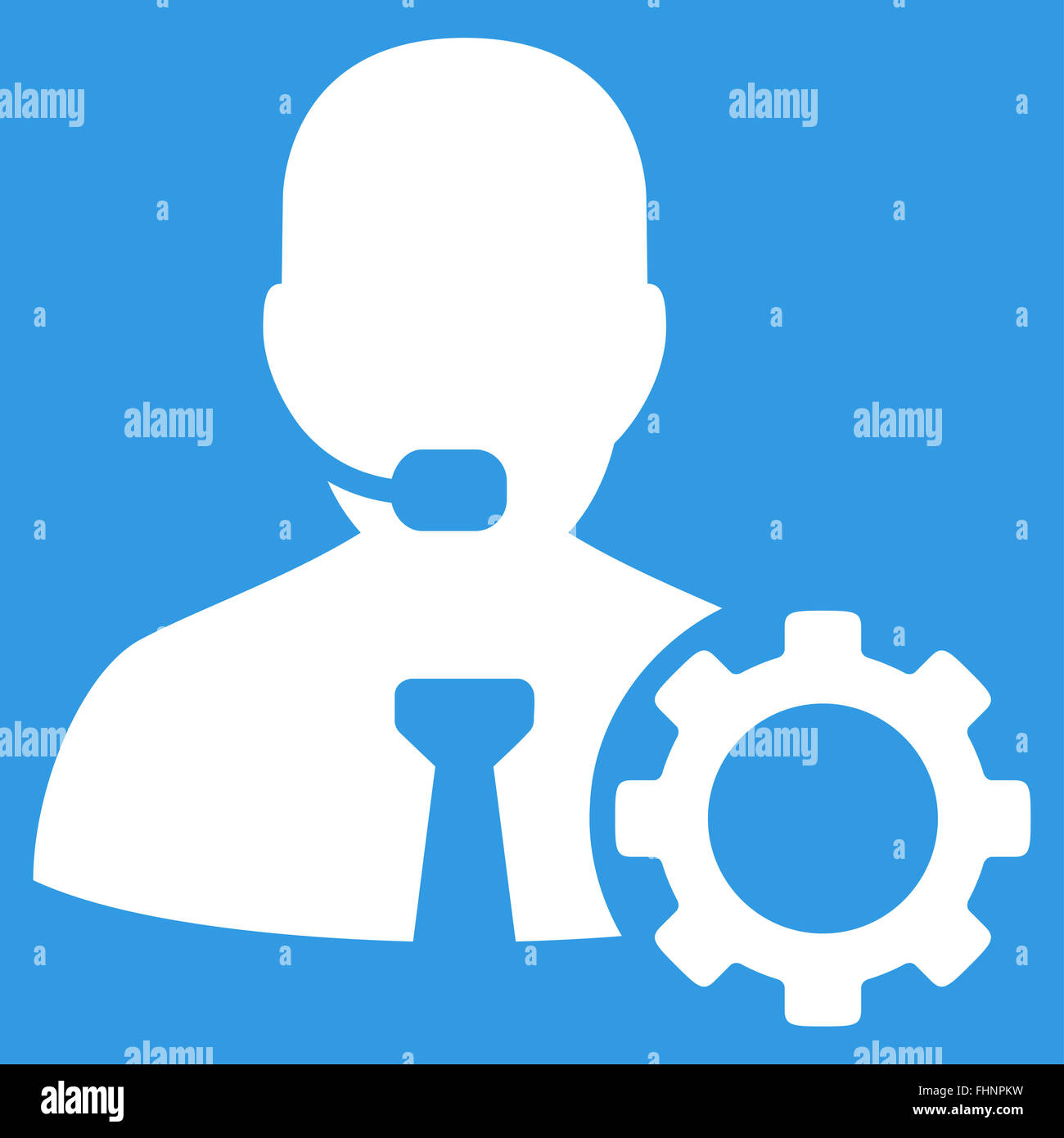 Operator Options Icon Stock Photo - Alamy