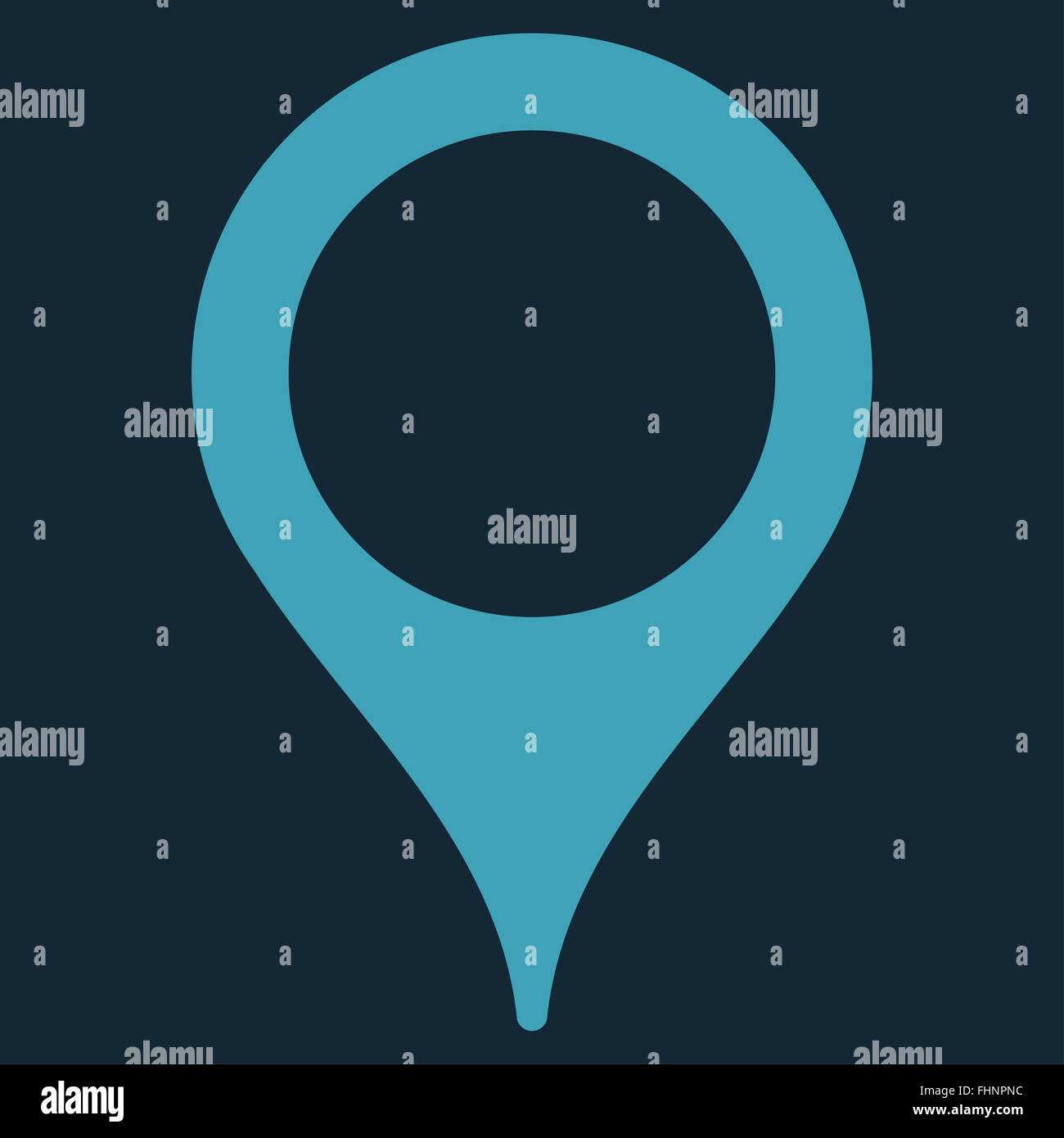 Map Marker Flat Icon Stock Photo - Alamy