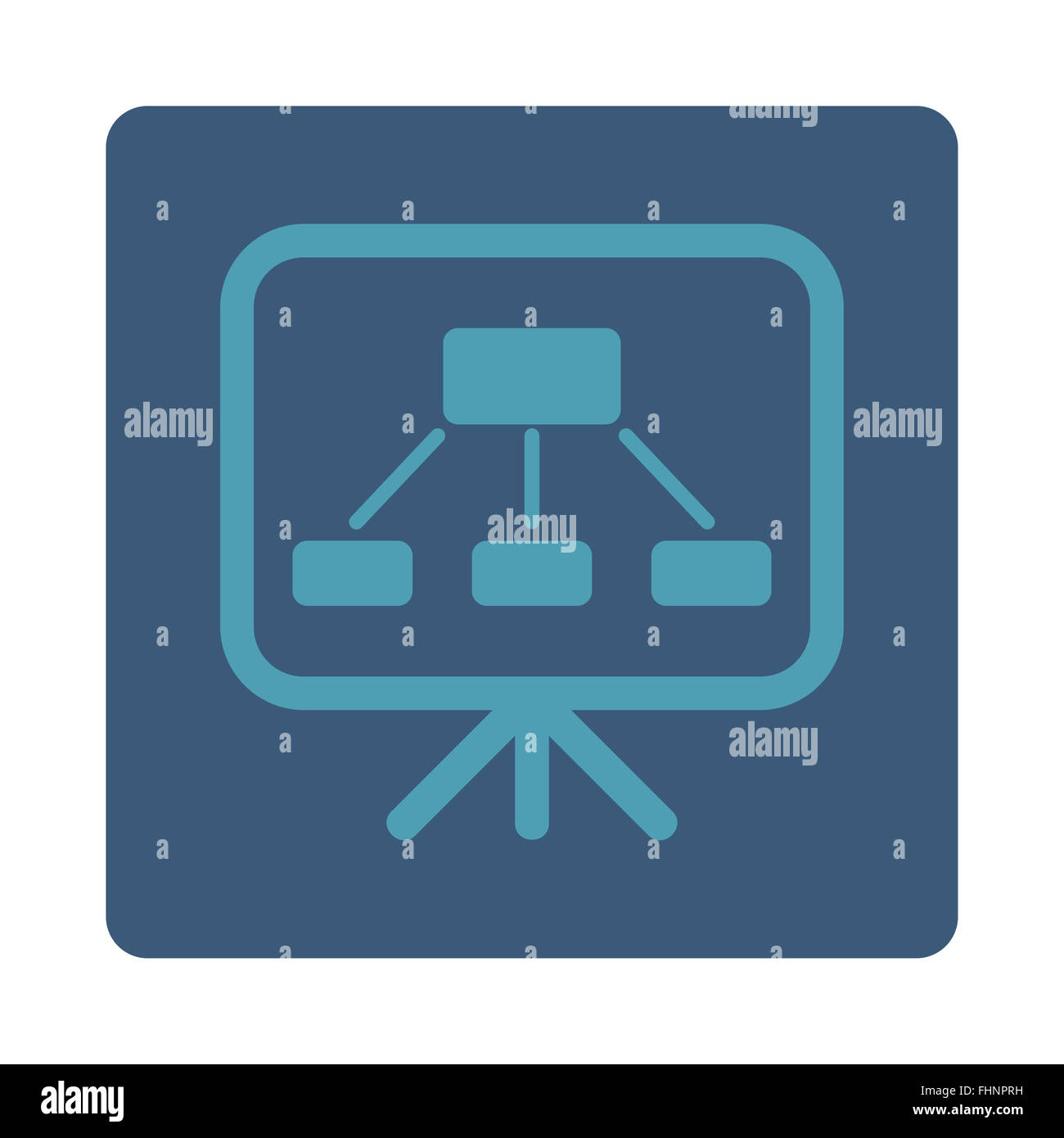 Scheme Screen Icon Stock Photo - Alamy