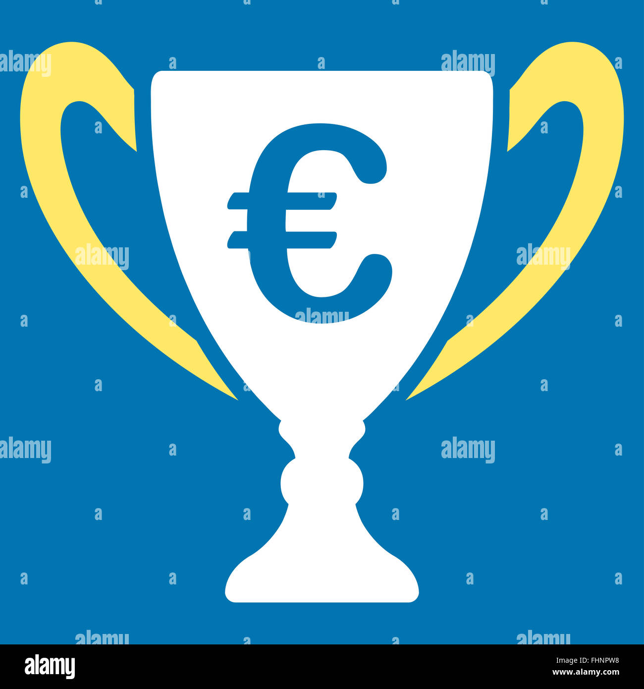 Euro Cup Icon Stock Photo - Alamy