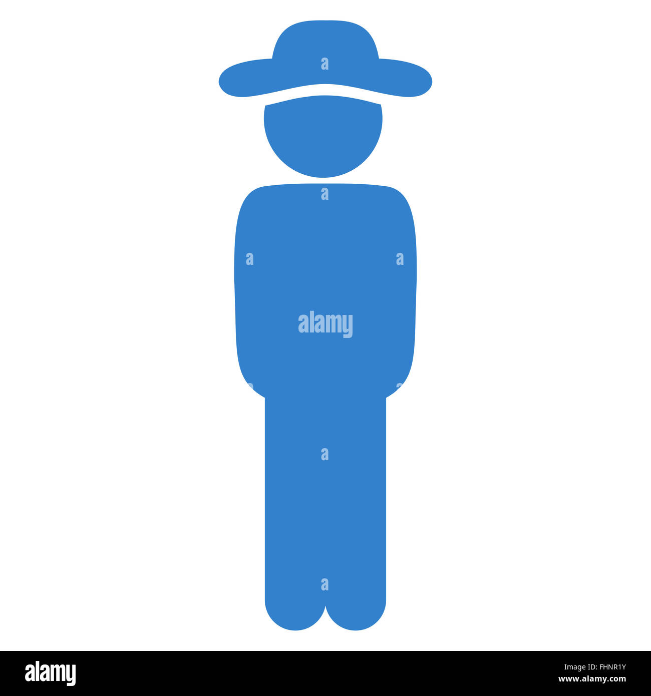Boy Standing Icon Stock Photo - Alamy