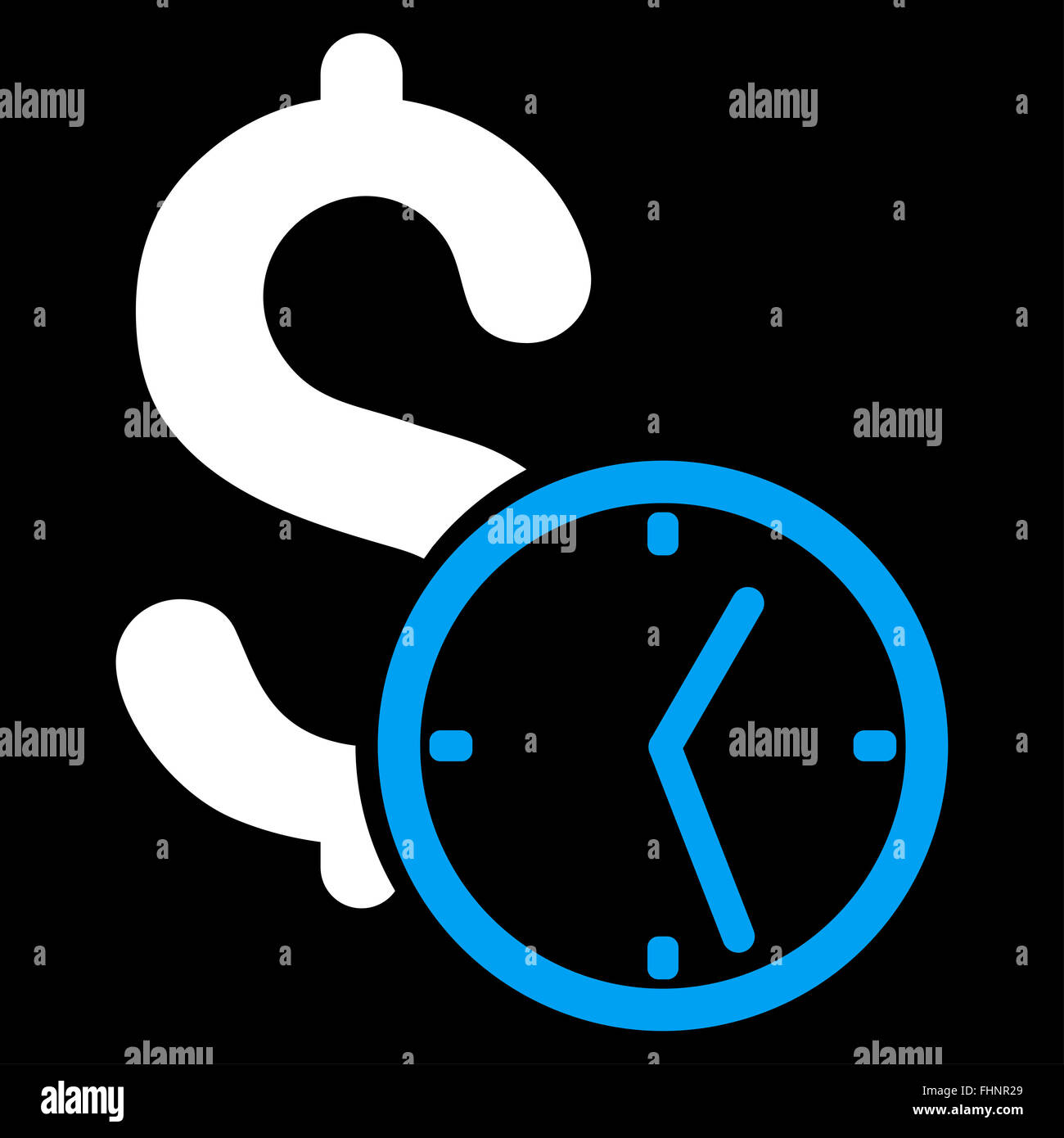 Dollar Credit Icon Stock Photo - Alamy