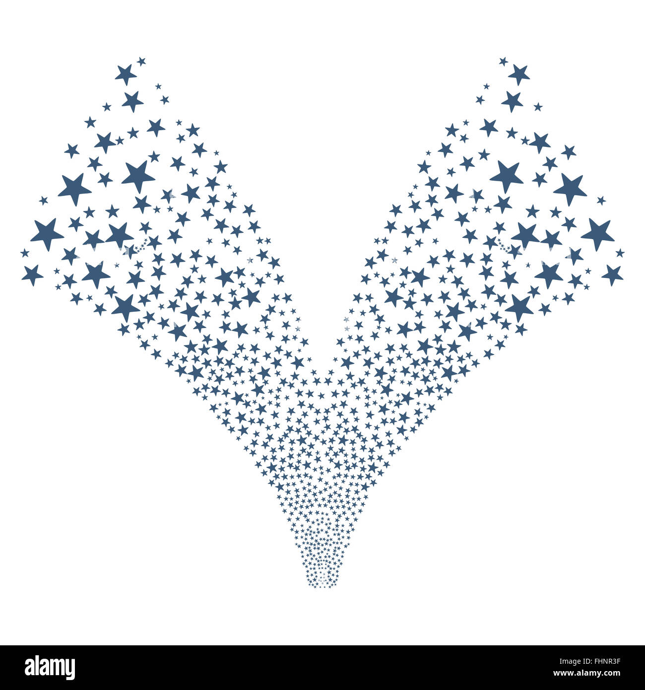 Double Star Fountain Salute Stock Photo - Alamy