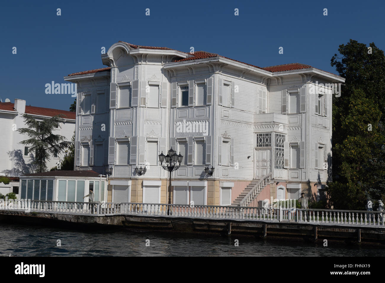 Building in Bosphorus Strait, Istanbul City, Turkey Stock Photo - Alamy