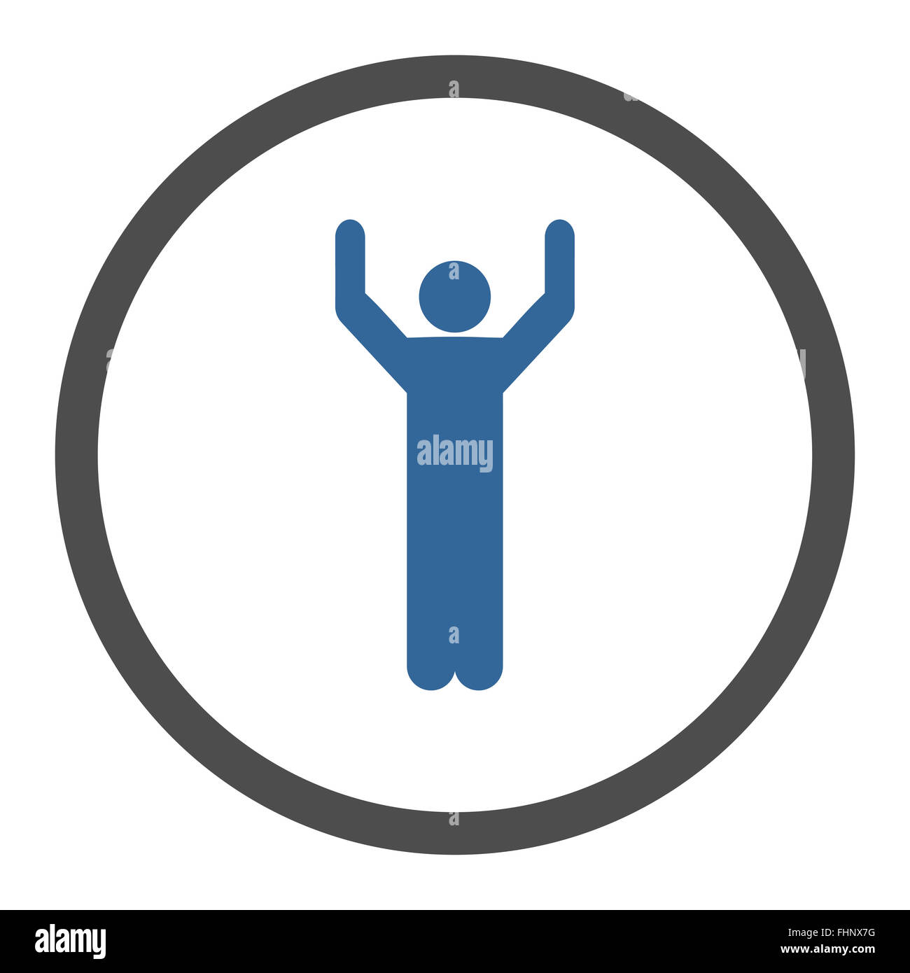 Hands up icon Stock Photo - Alamy