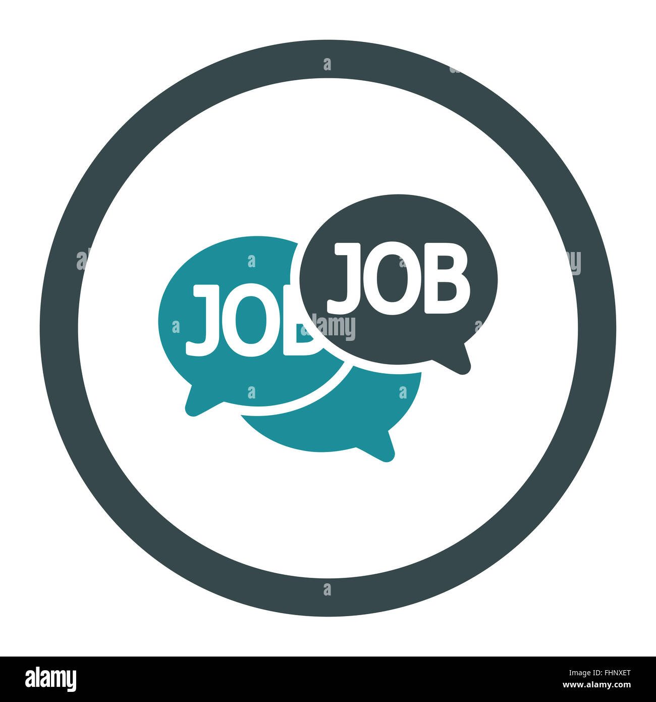 Labor Market icon Stock Photo - Alamy