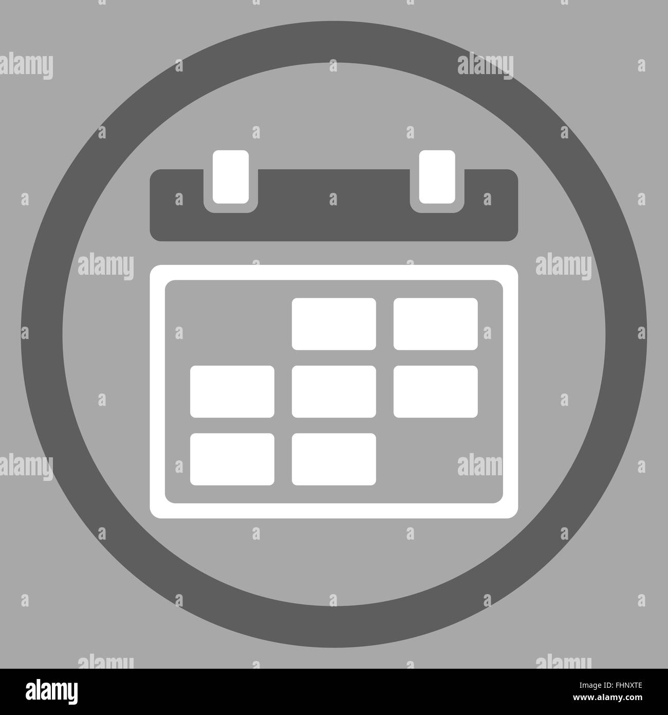 Month Calendar Icon Stock Photo - Alamy