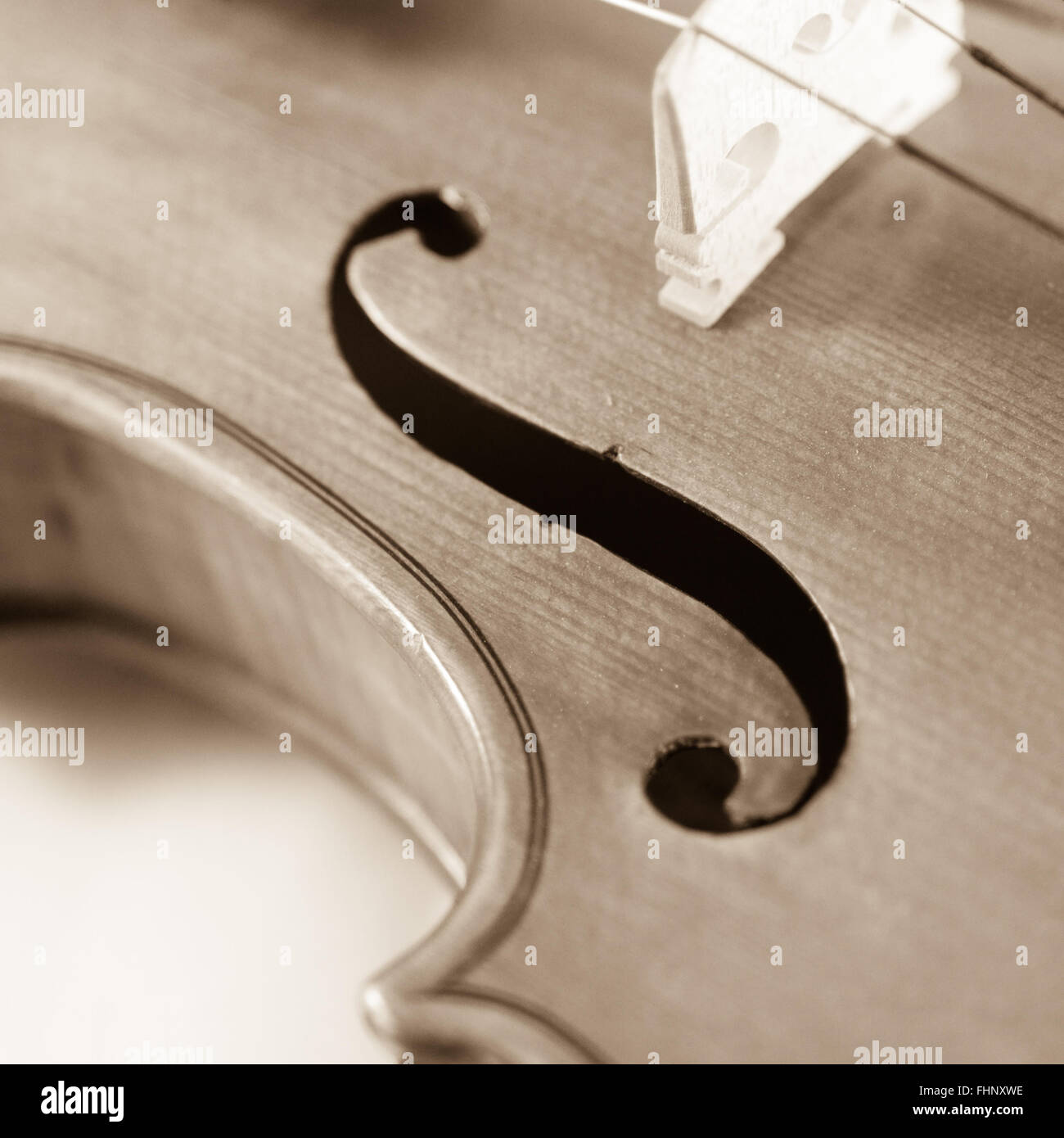 One of a series of close-up shots of a violin taken in 2015 Stock Photo ...