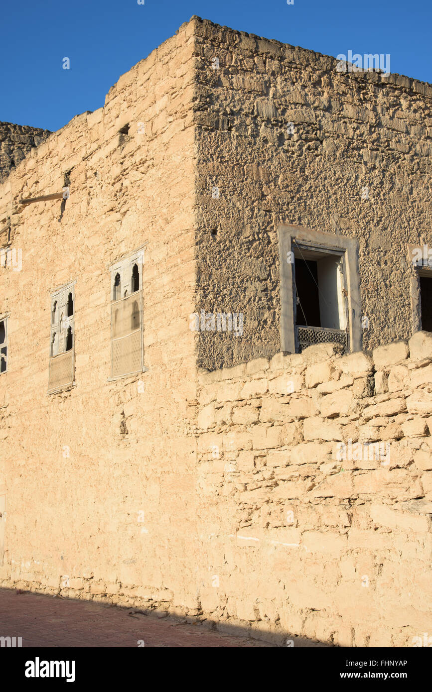 Traditional Arabic home in Salalah, Dhofar Governorate in Oman Stock ...
