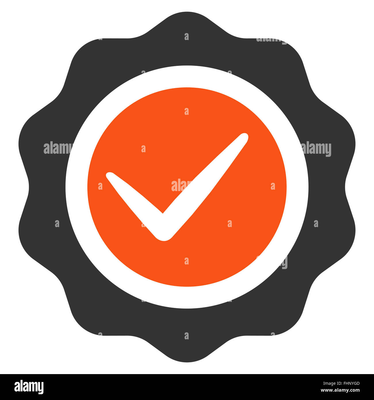 Valid icon from Competition amp; Success Bicolor Icon Set Stock Photo ...