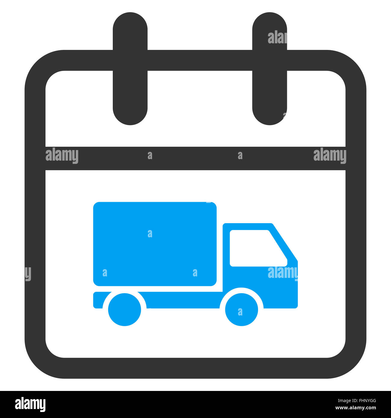 Shipping Day Icon Stock Photo - Alamy