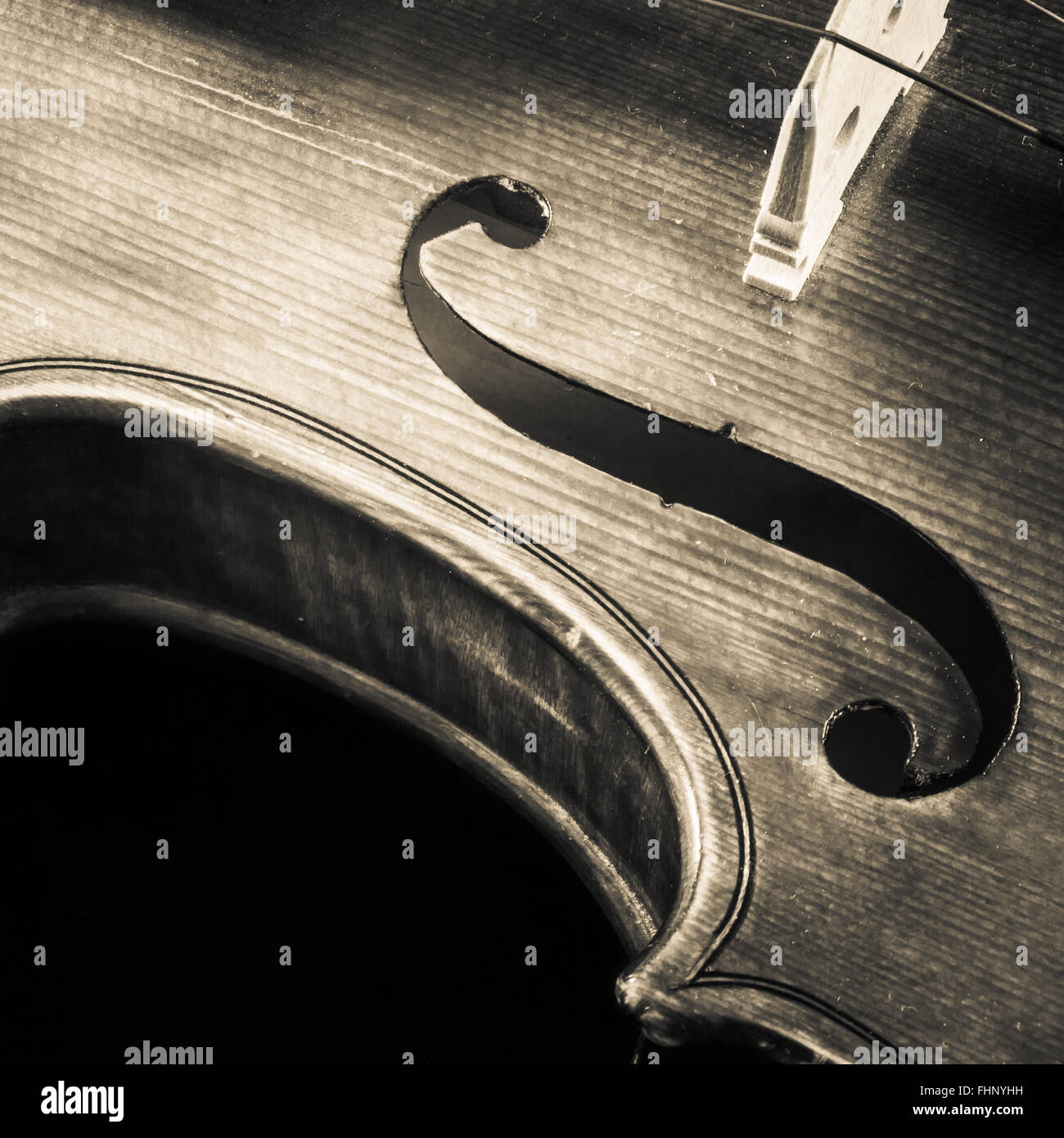 One of a series of close-up shots of a violin taken in 2015 Stock Photo ...