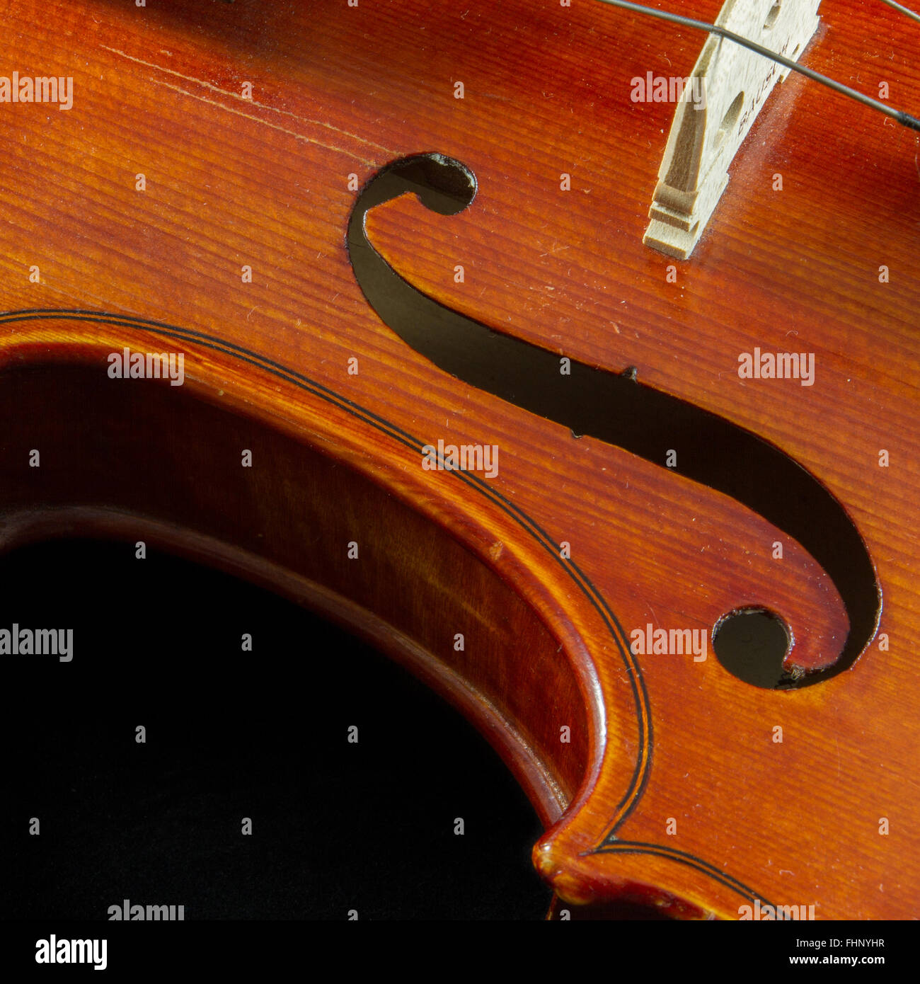 One of a series of close-up shots of a violin taken in 2015 Stock Photo ...