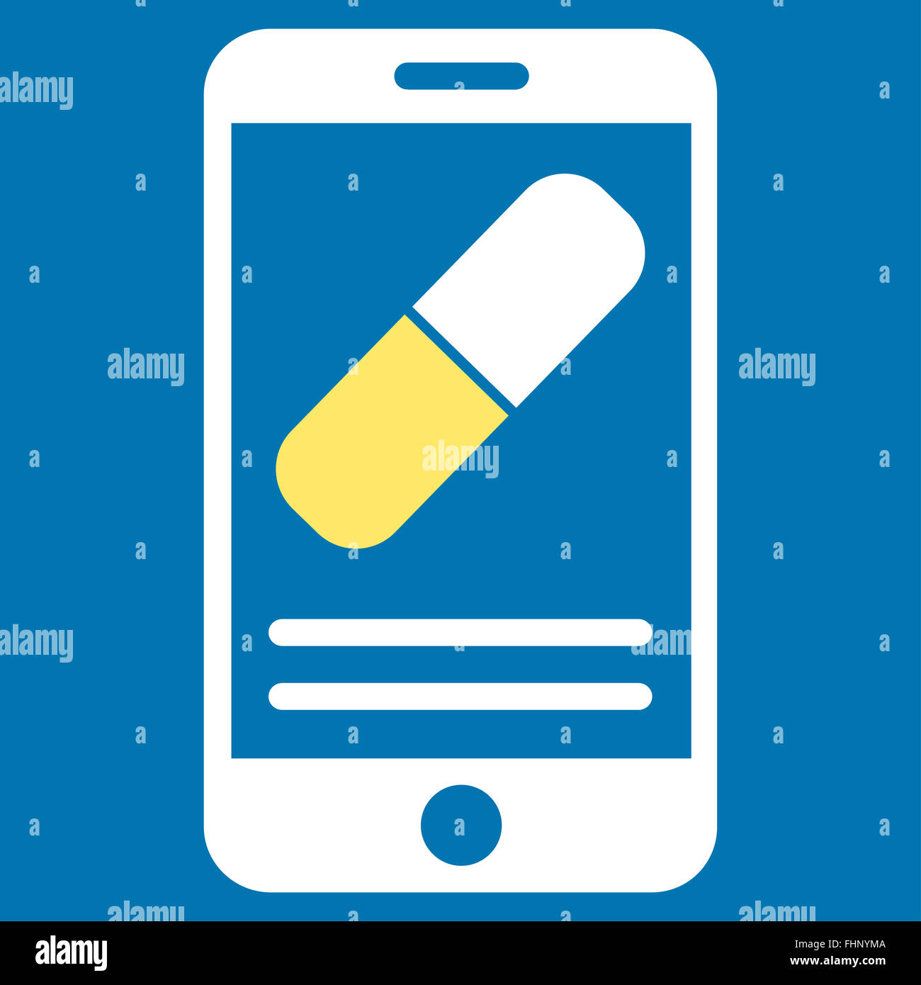 Medication Online Information Icon Stock Photo - Alamy