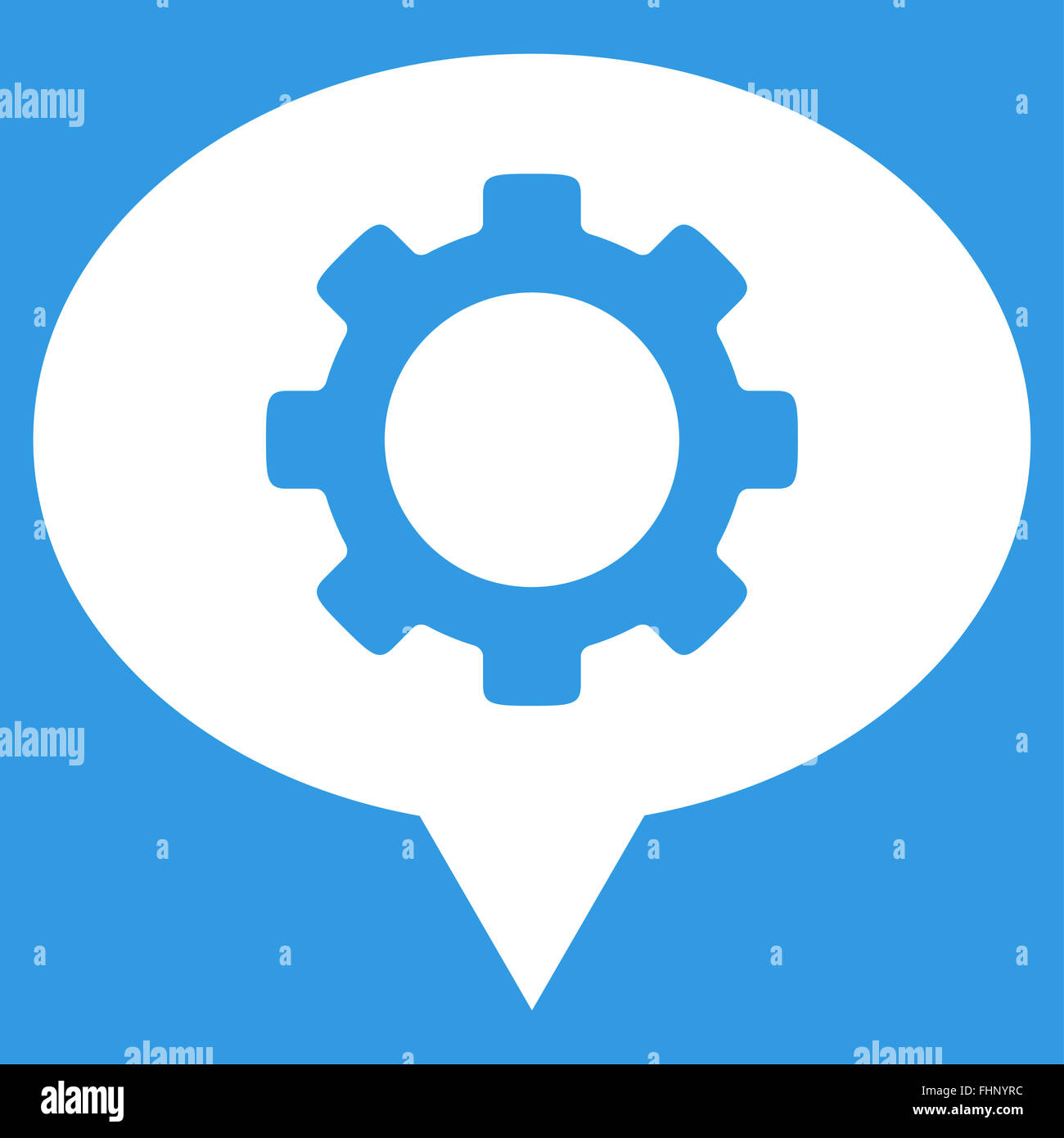 Workshop Map Marker Icon Stock Photo - Alamy