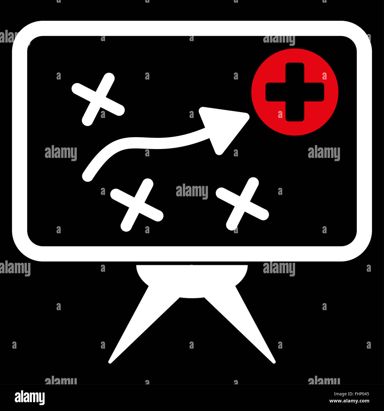 Health Strategy Icon Stock Photo - Alamy