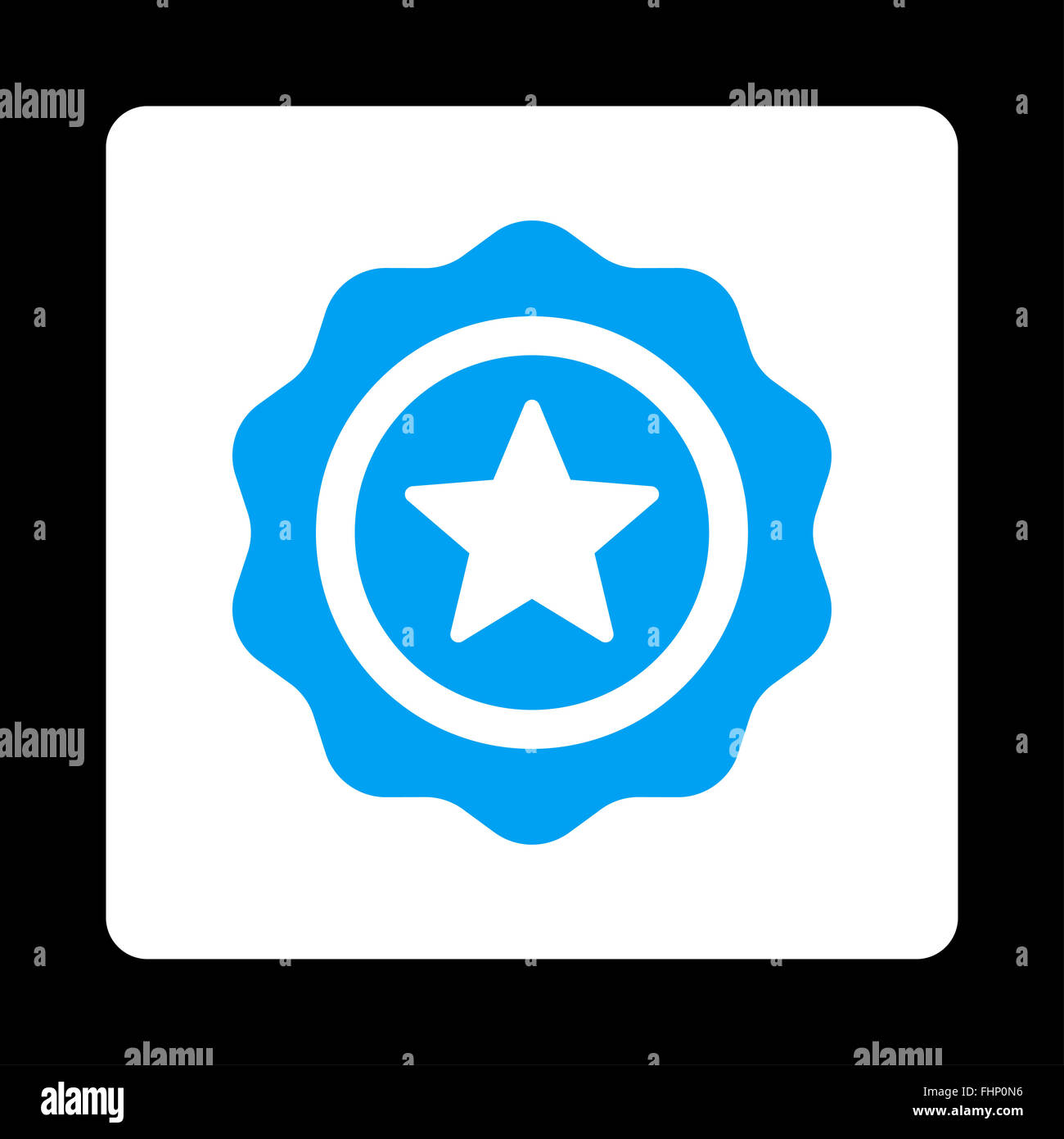Reward seal icon from Award Buttons OverColor Set Stock Photo - Alamy
