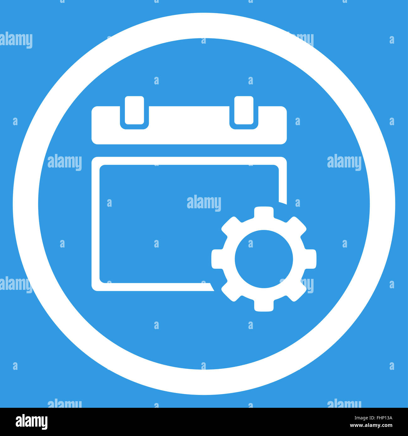 Plan Tools Icon Stock Photo - Alamy