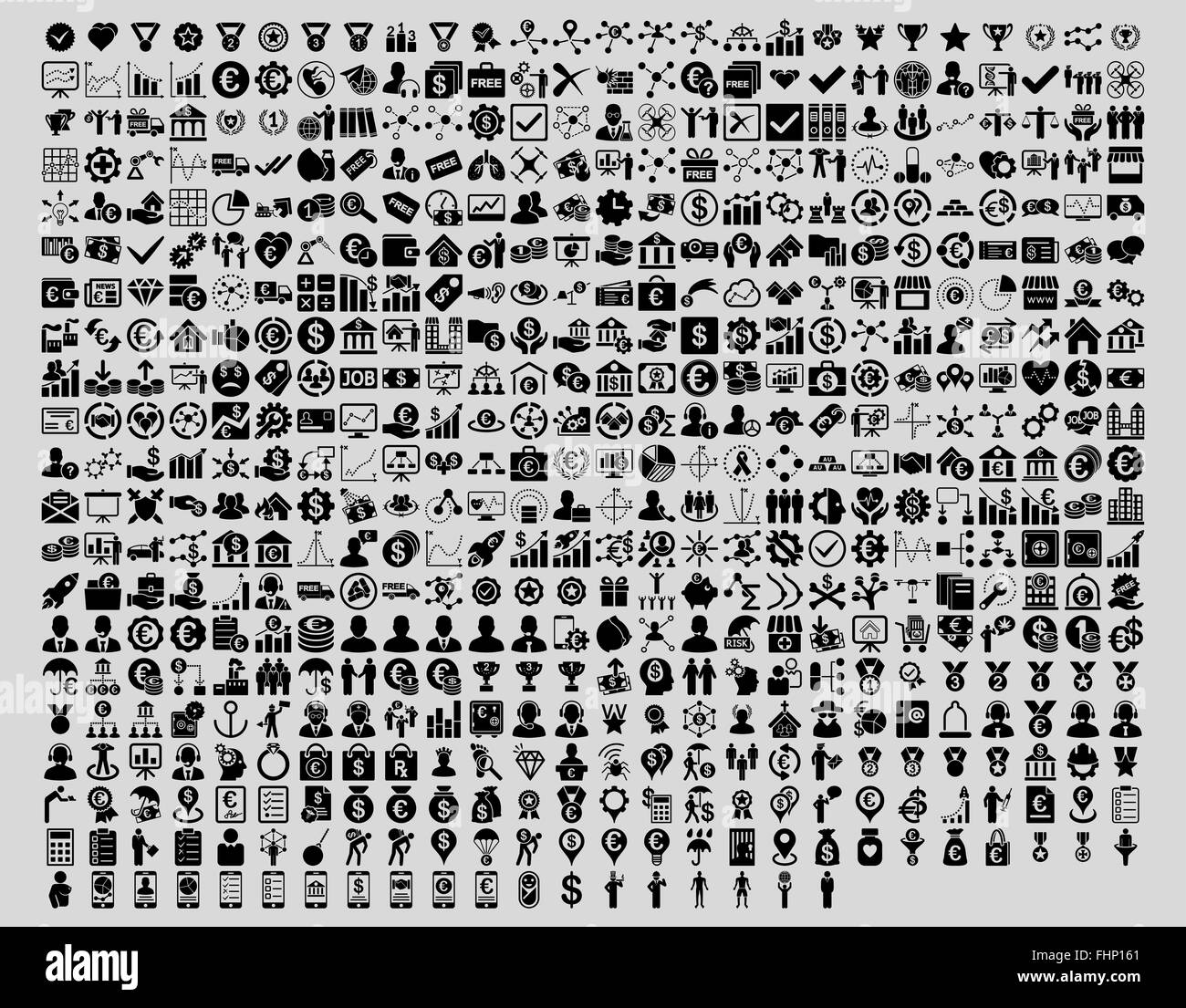 Application Toolbar Icons Stock Photo - Alamy