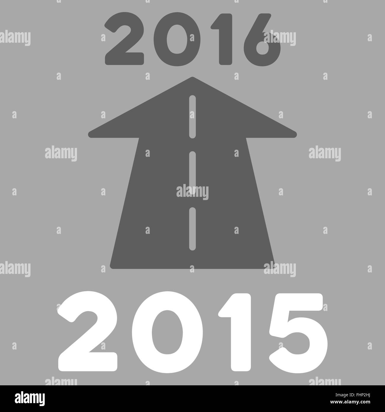 2016 Future Road Icon Stock Photo - Alamy
