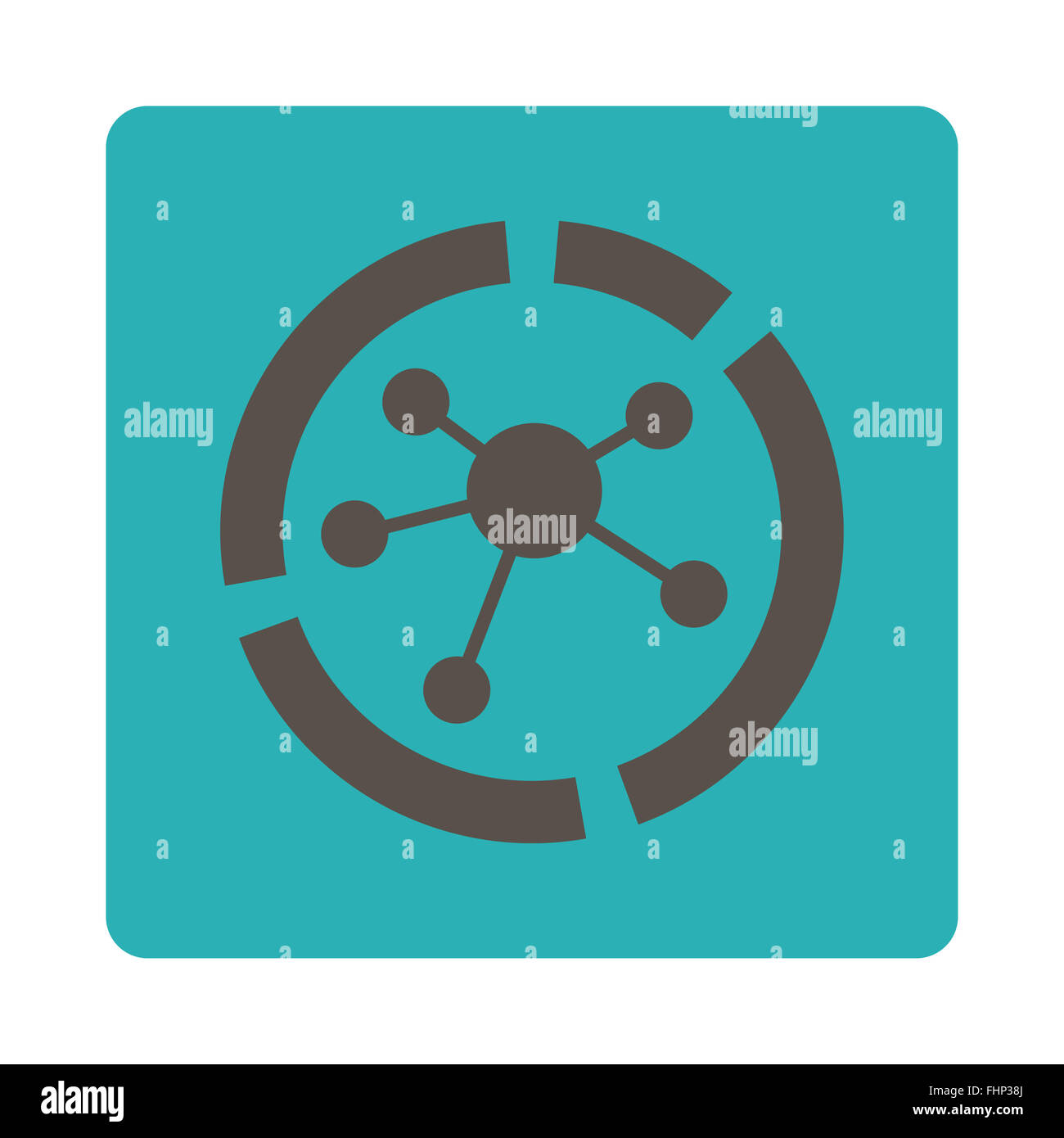 Connections diagram icon Stock Photo - Alamy