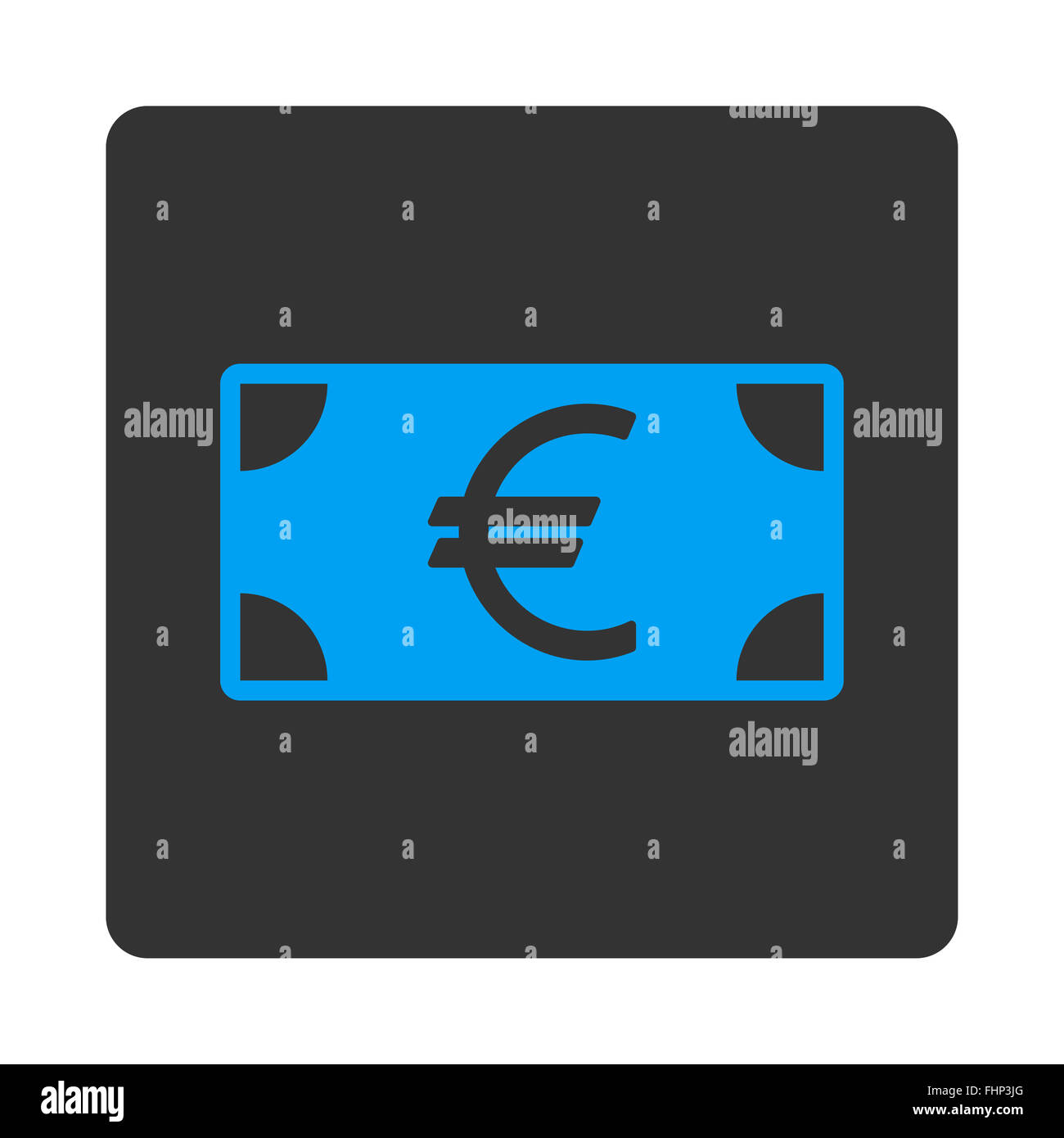 Euro Banknote icon Stock Photo - Alamy