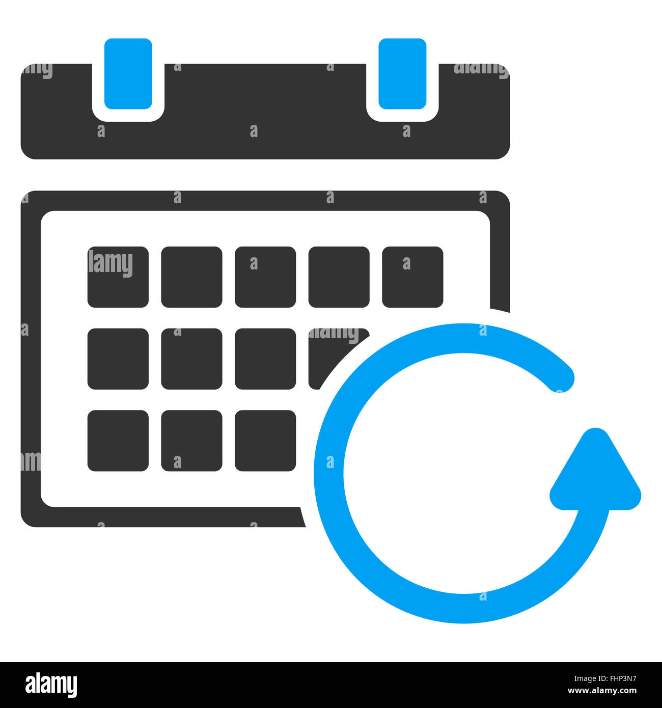 Update Calendar Icon Stock Photo - Alamy