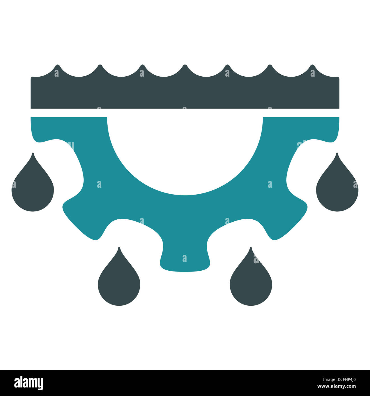 Water Service Icon Stock Photo - Alamy