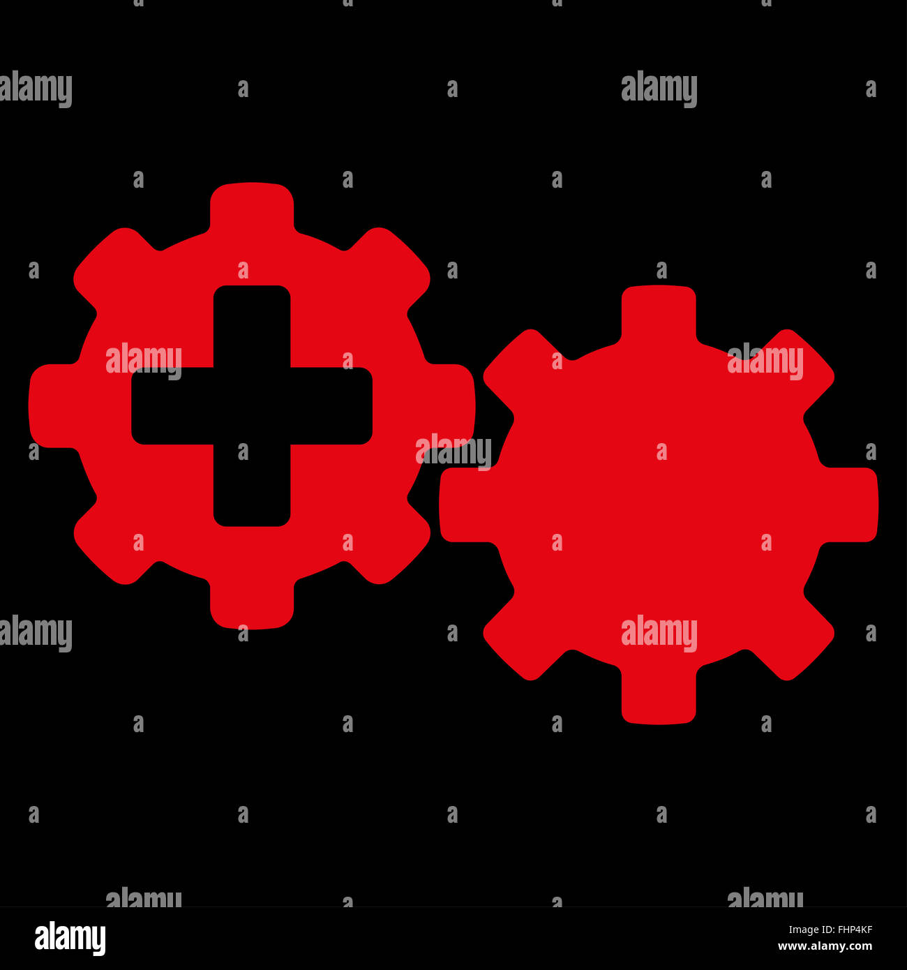 Medical Process Icon Stock Photo - Alamy