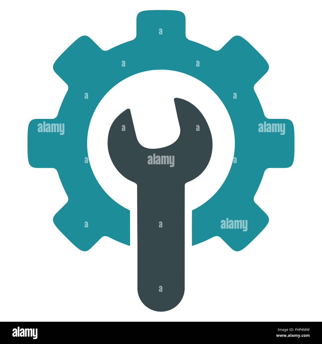 Service Tools Icon Stock Photo - Alamy