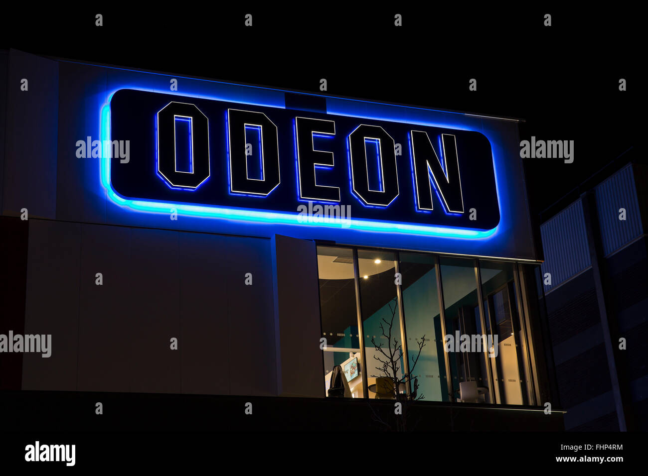 Orpington,UK,25th February 2016,Unique isense cinema screen arrives at ...