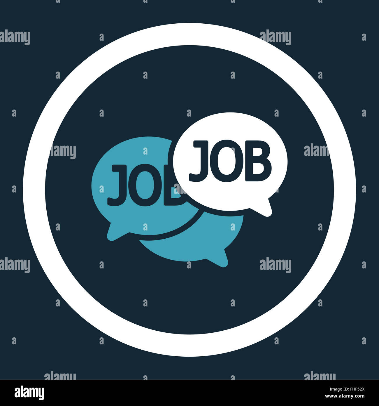 Labor Market icon Stock Photo - Alamy
